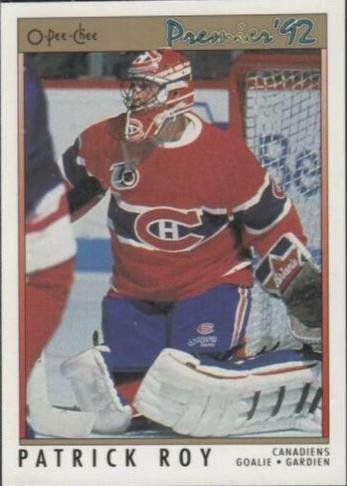 Patrick Roy #14 Prices | 1991 O-Pee-Chee Premier | Hockey Cards