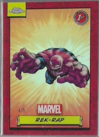 Rek-rap [Red Refractor] #41 Prices | Marvel 2024 Topps Chrome | Marvel ...