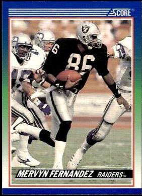 Mervyn Fernandez #430 Prices | 1990 Panini Score | Football Cards