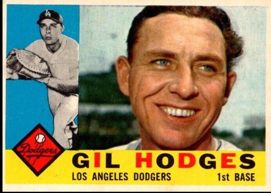 Gil Hodges #295 Prices | 1960 Topps | Baseball Cards