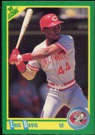 Eric Davis #185 Prices | 1990 Score | Baseball Cards