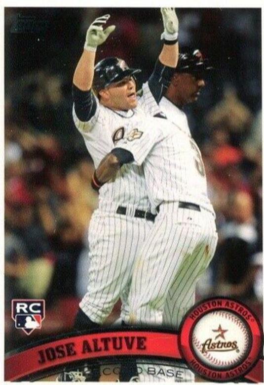 Jose Altuve #US132 Prices [Rookie] | 2011 Topps Update | Baseball Cards