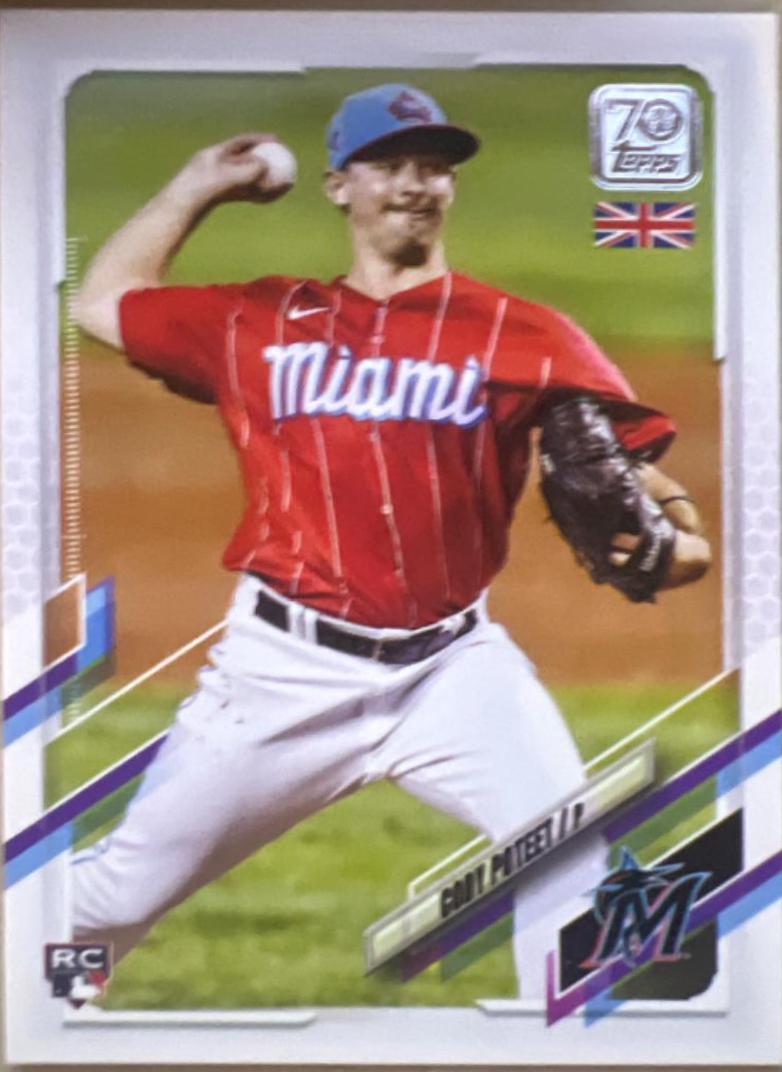 Cody Poteet #177 Prices [Rookie] | 2021 Topps UK Edition | Baseball Cards