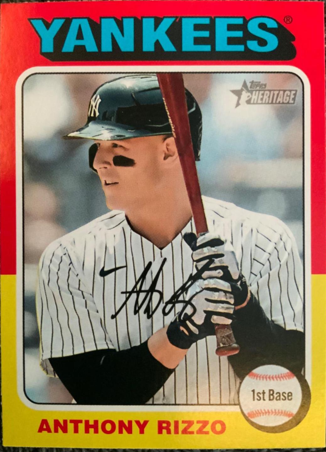 Anthony Rizzo #367 Prices | 2024 Topps Heritage | Baseball Cards