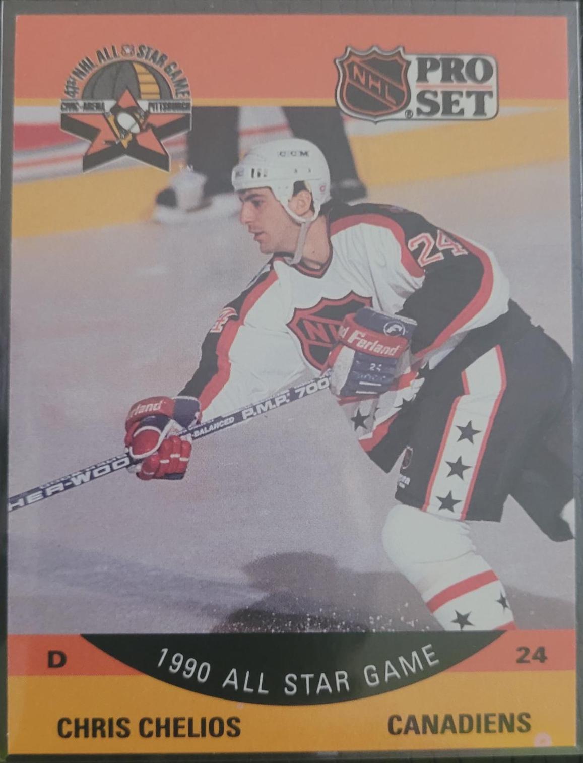 Chris Chelios #368 Prices | 1990 Pro Set | Hockey Cards