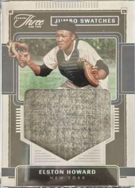 Elston Howard #JS-EH Prices | 2022 Panini Three and Two Jumbo Swatches ...