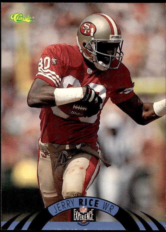 Jerry Rice #2 Prices | 1996 Classic NFL Experience | Football Cards