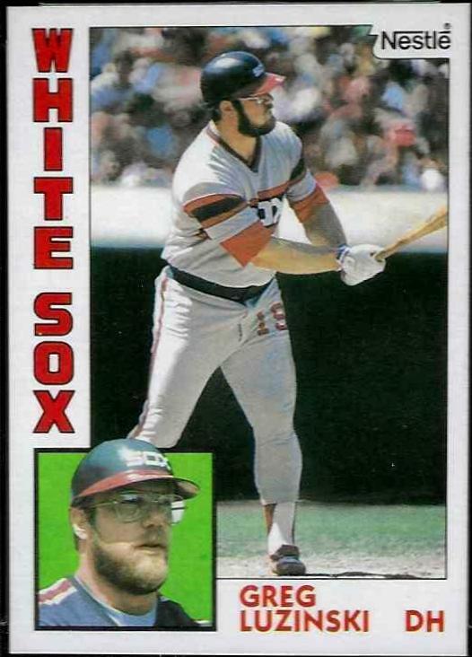 Greg Luzinski #20 Prices | 1984 Topps Nestle | Baseball Cards