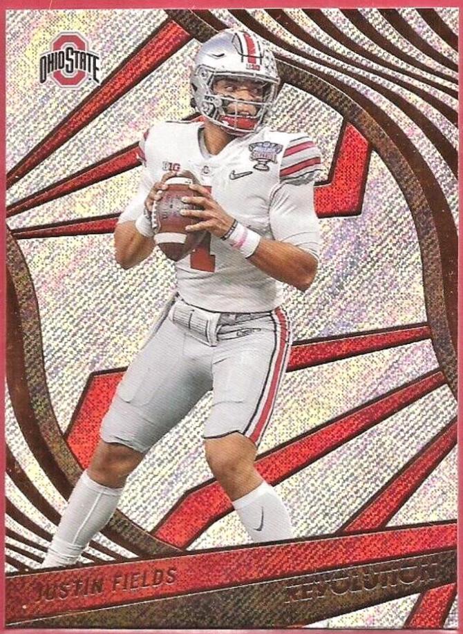 Justin Fields #84 Prices | 2023 Panini Chronicles Draft Picks ...