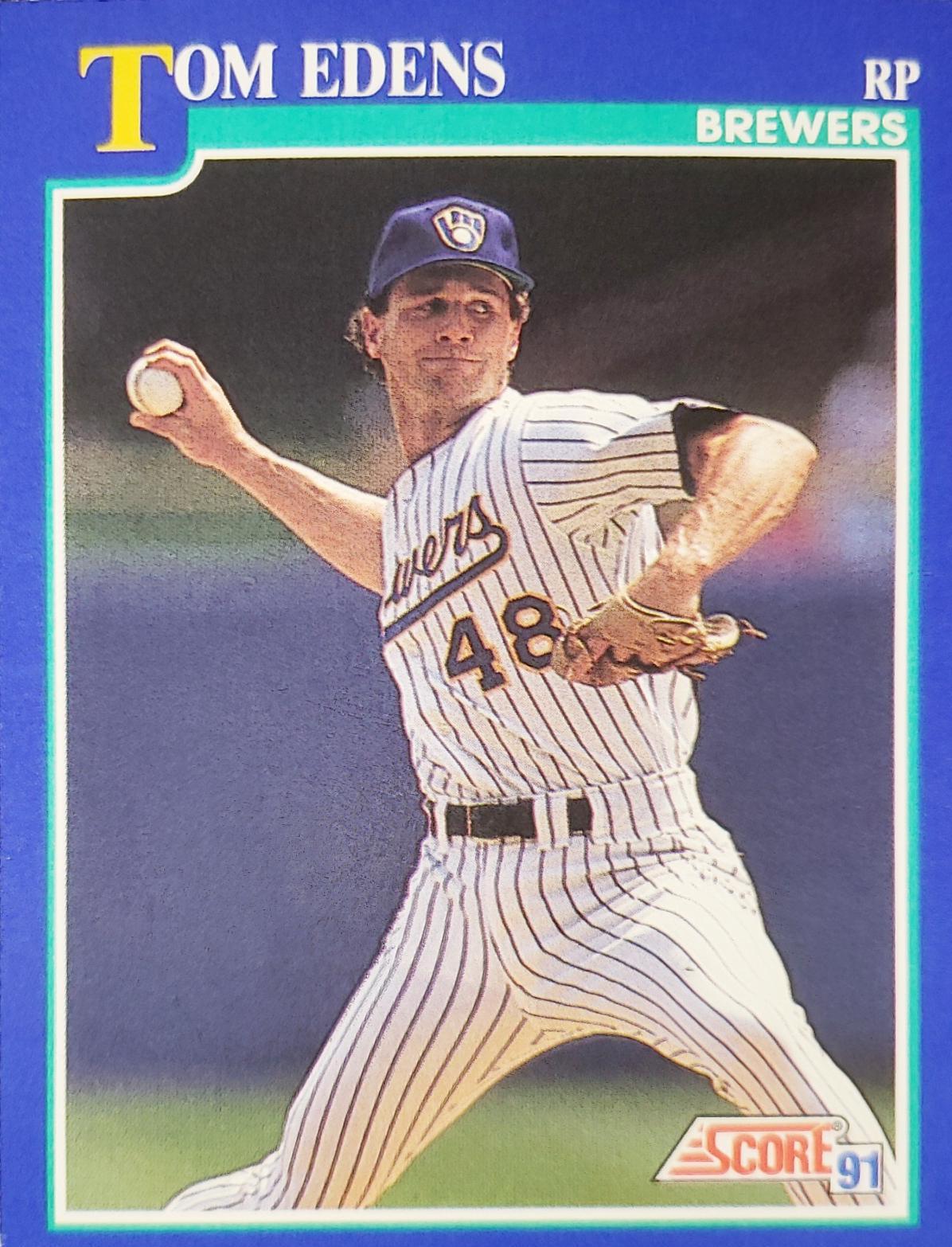 Tom Edens #78 Prices | 1991 Score | Baseball Cards