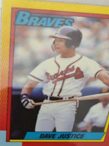 Dave Justice #48T Prices | 1990 Topps Traded Tiffany | Baseball Cards