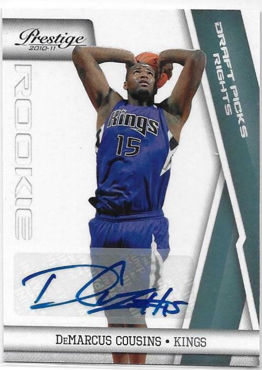 DeMarcus Cousins [Draft Picks Rights Autograph] #215 Prices | 2010 ...