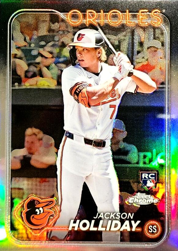 Jackson Holliday [Refractor] #88 Prices | 2024 Topps Chrome | Baseball ...