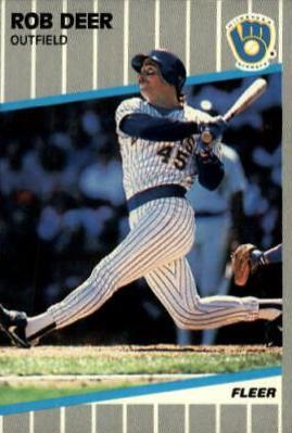 Rob Deer #184 Prices | 1989 Fleer | Baseball Cards