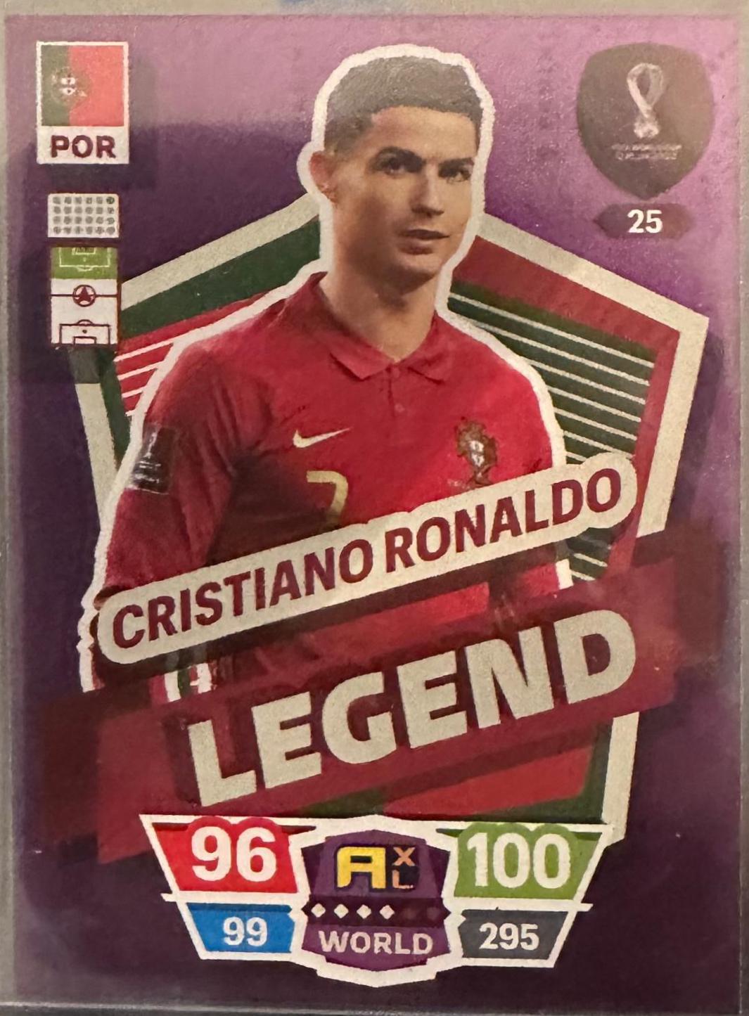 Cristiano Ronaldo #25 Prices | 2022 Panini Adrenalyn XL FIFA World Cup ...