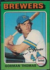 Gorman Thomas #532 Prices | 1975 Topps | Baseball Cards