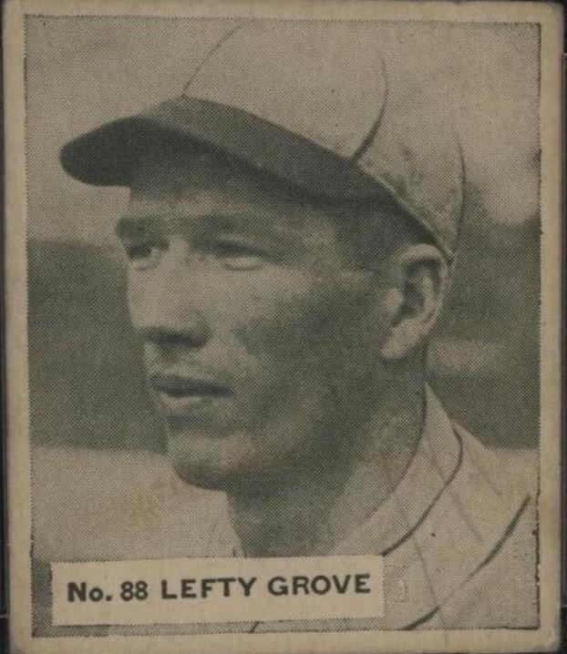 Lefty Grove #88 Prices | 1936 World Wide Gum | Baseball Cards