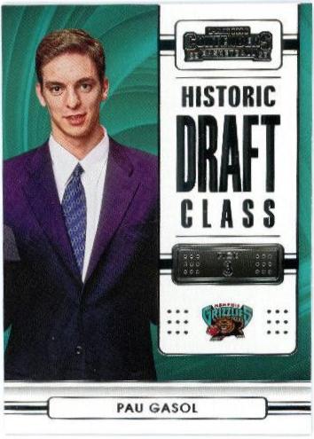 Pau Gasol #14 Prices | 2022 Panini Contenders Historic Draft Class ...