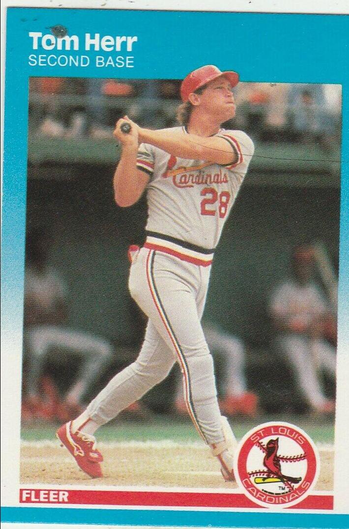 Tom Herr #296 Prices | 1987 Fleer | Baseball Cards