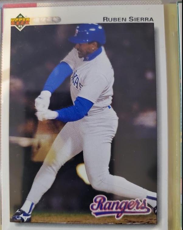 Ruben Sierra #176 Prices | 1992 Upper Deck | Baseball Cards
