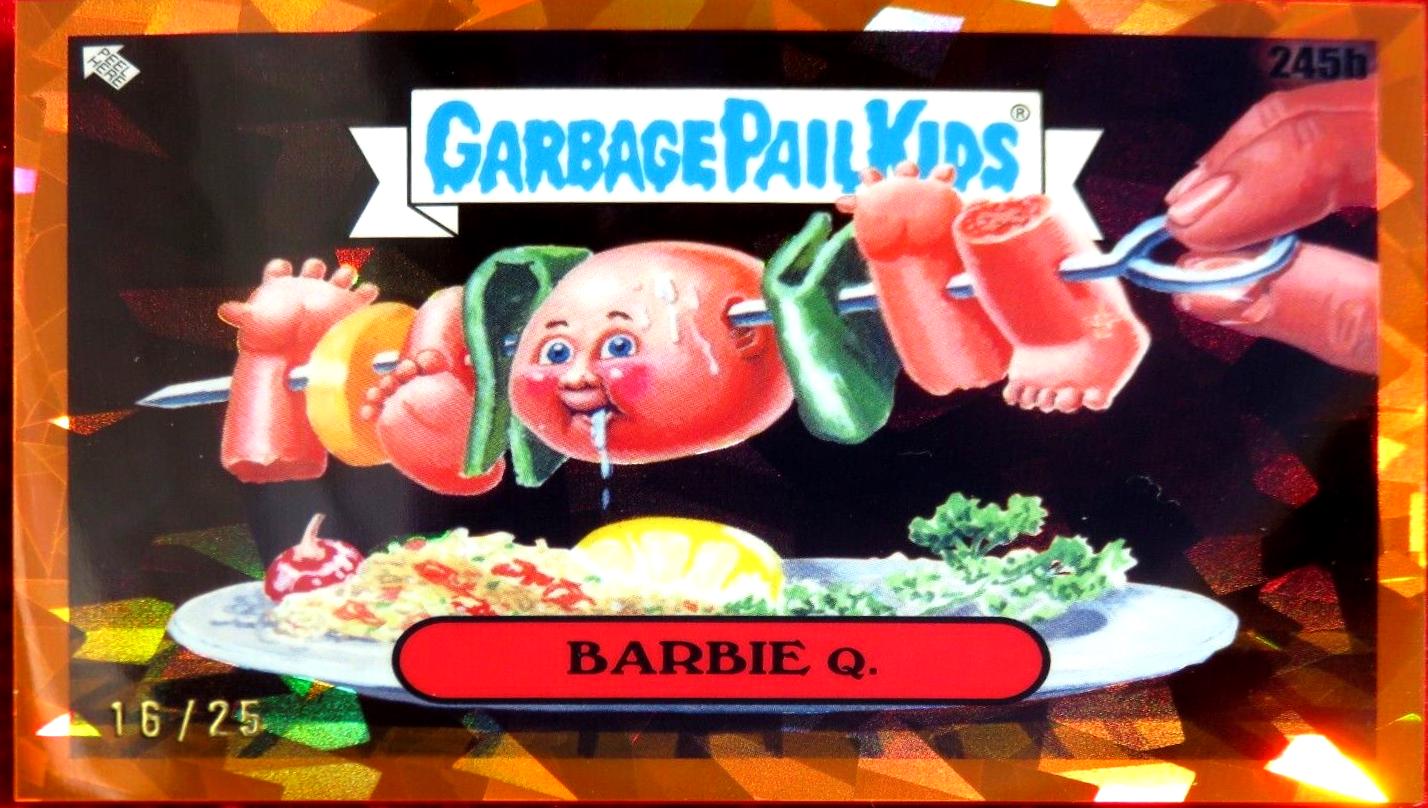 BARBIE Q. [Orange] #245b Prices | Garbage Pail Kids 2023 Sapphire | GPK ...
