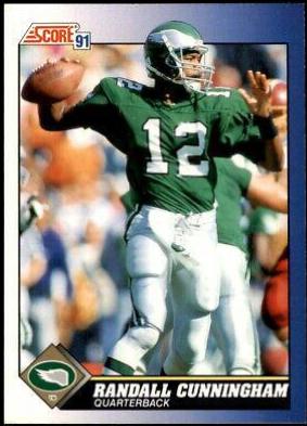 Randall Cunningham #12 Prices | 1991 Score | Football Cards