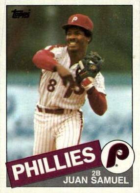 Juan Samuel #265 Prices | 1985 Topps | Baseball Cards