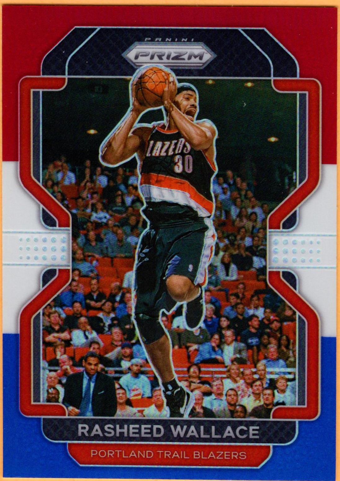 Rasheed Wallace [Red White Blue Prizm] #258 Prices | 2021 Panini Prizm | Basketball Cards
