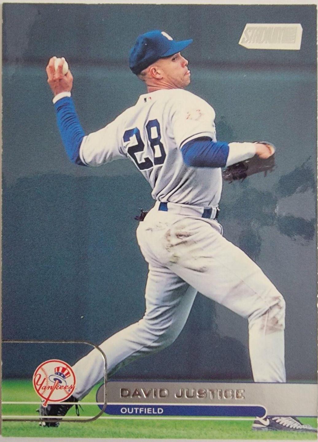 David Justice #32 Prices | 2002 Stadium Club | Baseball Cards