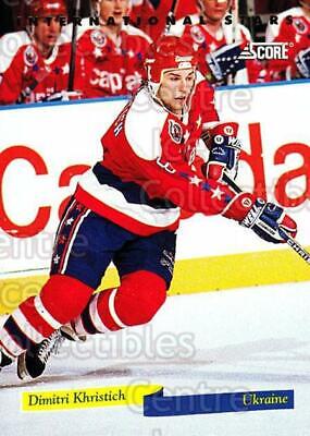 Dimitri Khristich #20 Prices | 1993 Score International Stars | Hockey ...