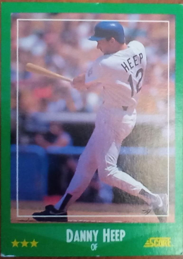 Danny Heep #417 Prices | 1988 Score | Baseball Cards