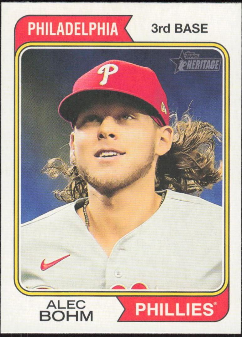 Alec Bohm #328 Prices | 2023 Topps Heritage | Baseball Cards