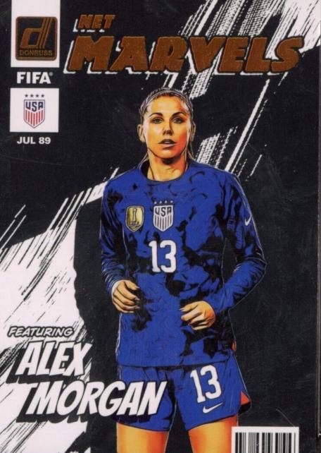 Alex Morgan #22 Prices | 2022 Panini Donruss Net Marvels | Soccer Cards