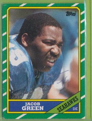 Jacob Green | Ungraded | 1986 Topps