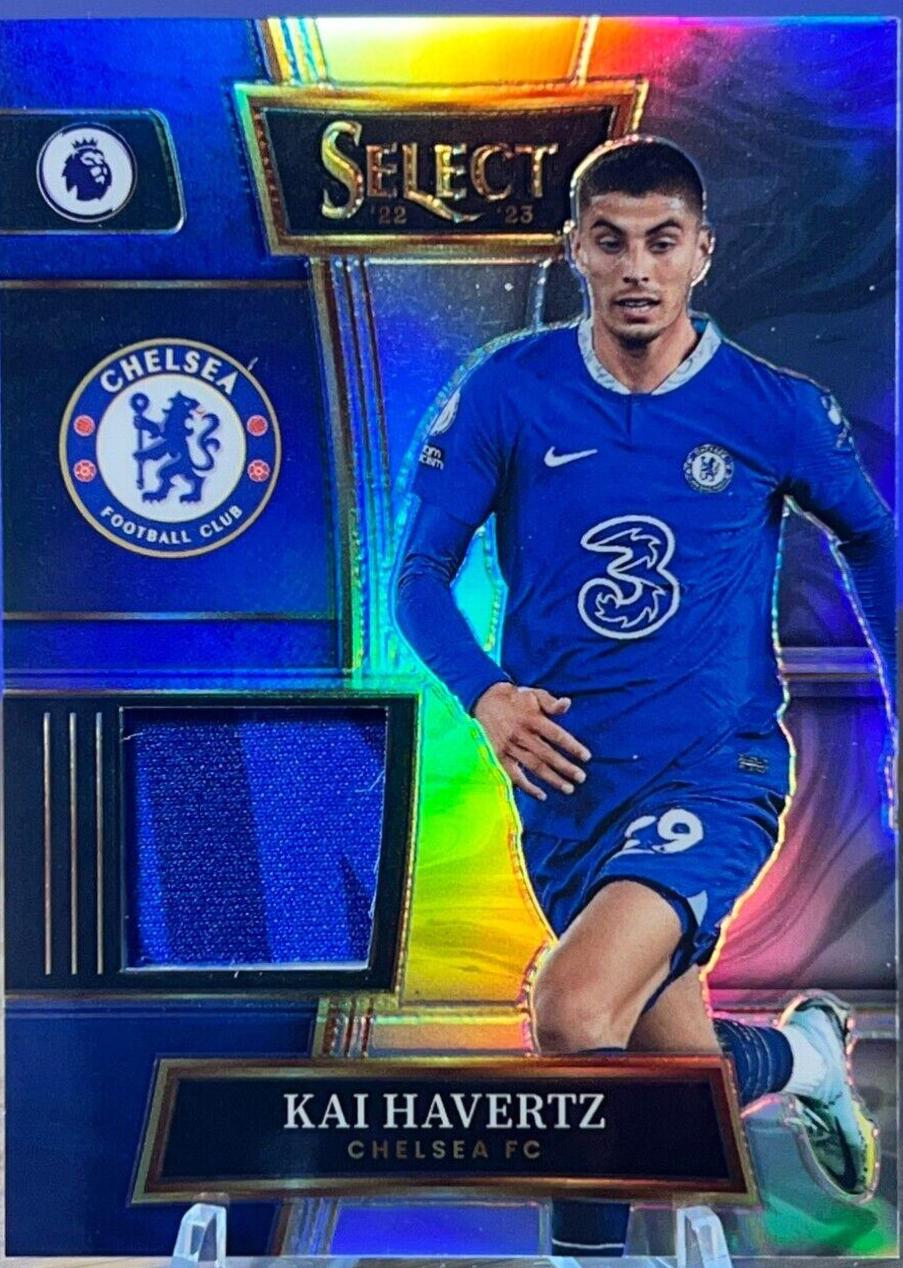 Kai Havertz #SW-KAI Prices | 2022 Panini Select Premier League Swatches ...