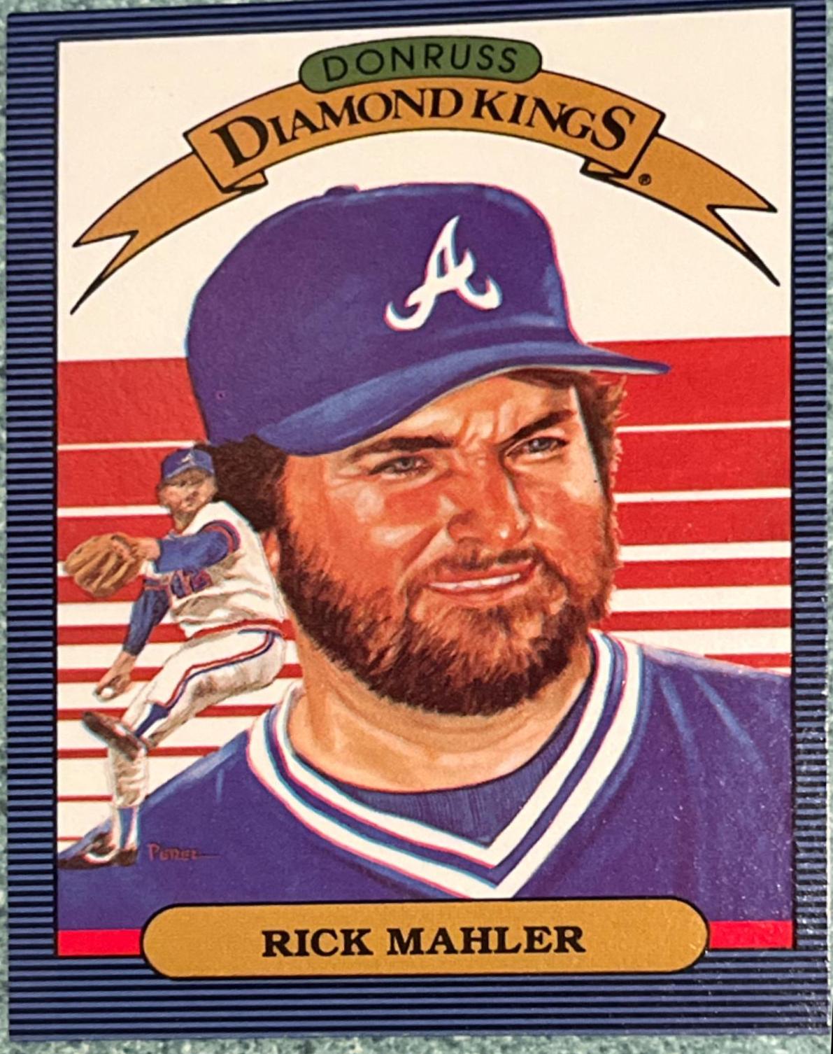 Rick Mahler [Diamond Kings] #21 Prices | 1986 Donruss | Baseball Cards