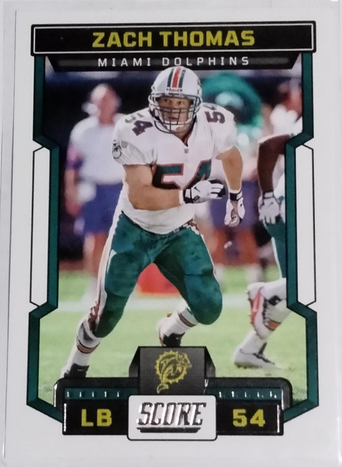Zach Thomas #279 Prices | 2023 Panini Score | Football Cards