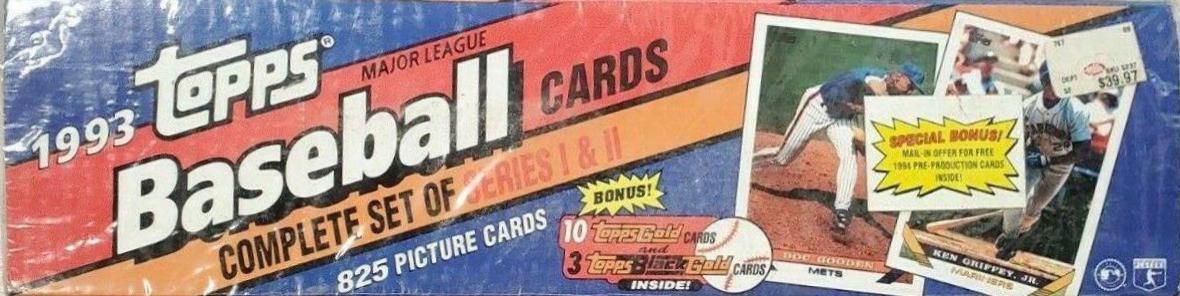 Complete Set Prices | 1993 Topps | Baseball Cards