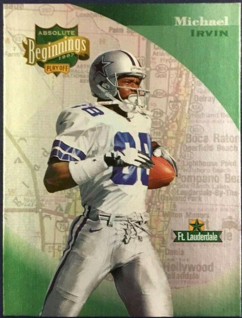 Michael Irvin #88 Prices | 1997 Playoff Absolute | Football Cards