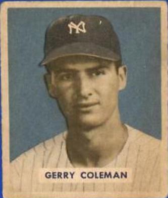 Gerry Coleman #225 Prices | 1949 Bowman | Baseball Cards