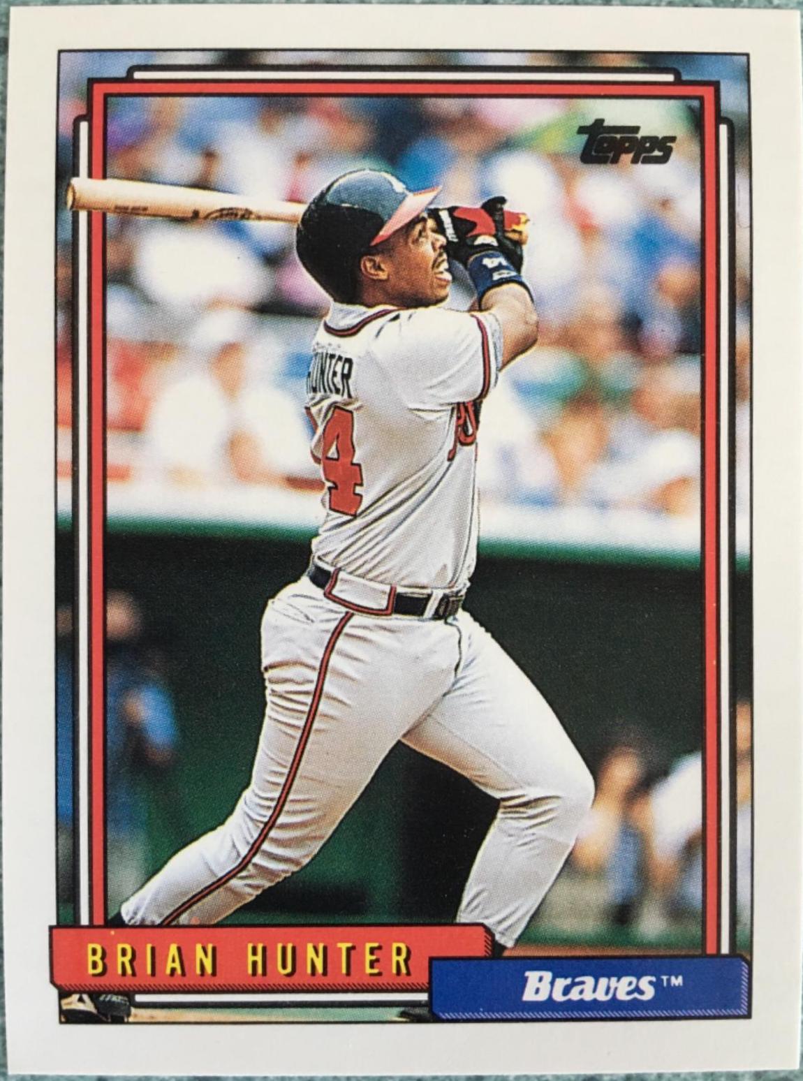 Brian Hunter #611 Prices | 1992 Topps | Baseball Cards