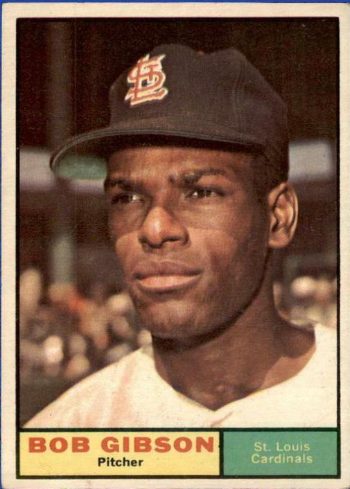 Bob Gibson #211 Prices | 1961 Topps | Baseball Cards