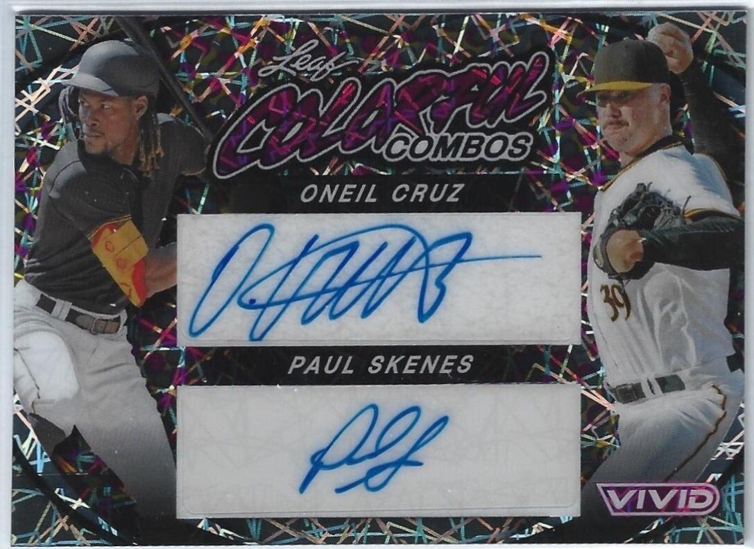 Paul Skenes [Gray Laser] #BA-PS1 Prices | 2023 Leaf Vivid Autograph ...