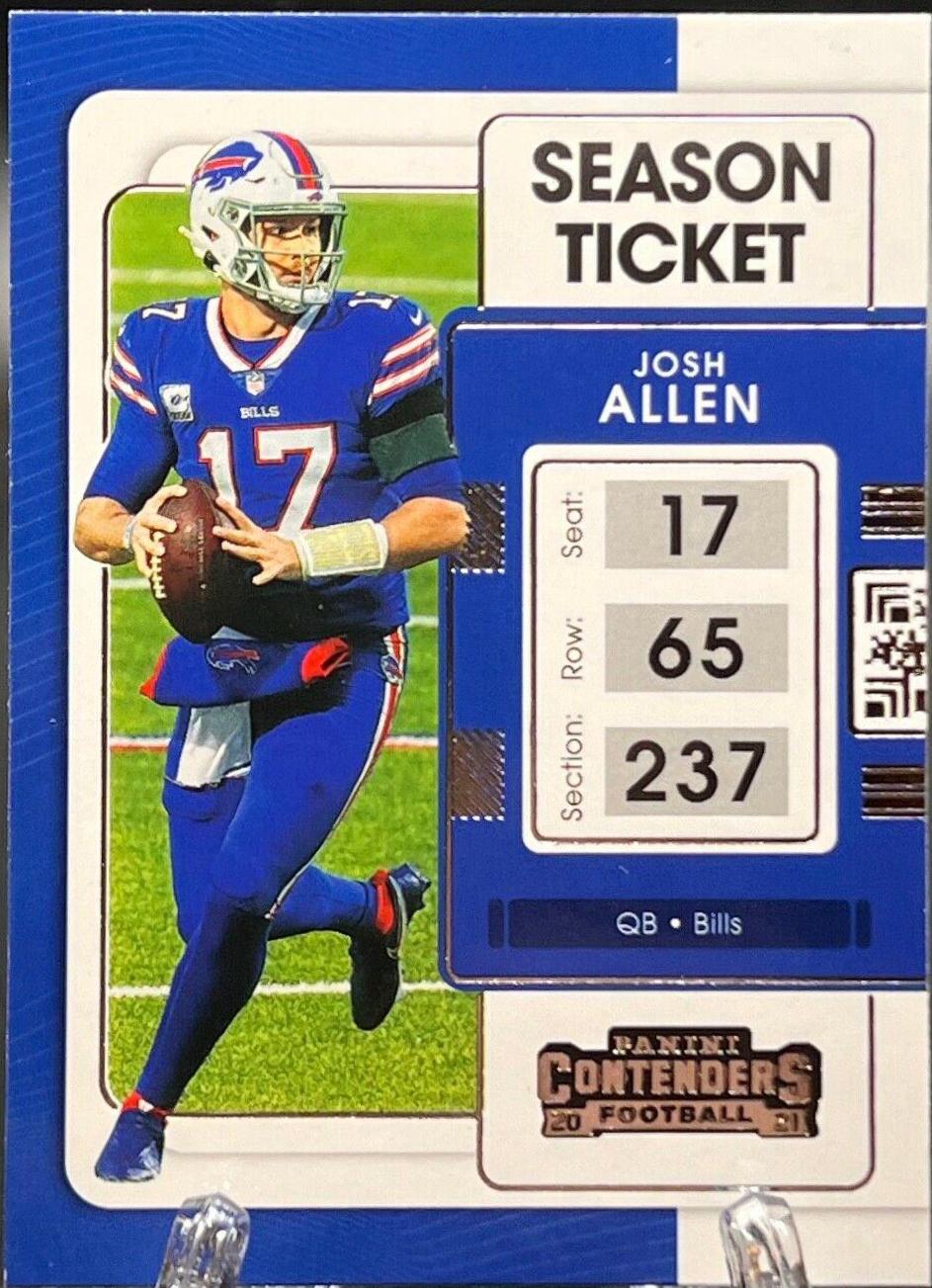Josh Allen #10 Prices | 2021 Panini Contenders | Football Cards