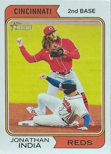 Jonathan India | Ungraded | 2023 Topps Heritage
