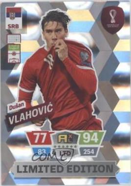 Dusan Vlahovic Prices | 2022 Panini Adrenalyn XL FIFA World Cup Qatar ...