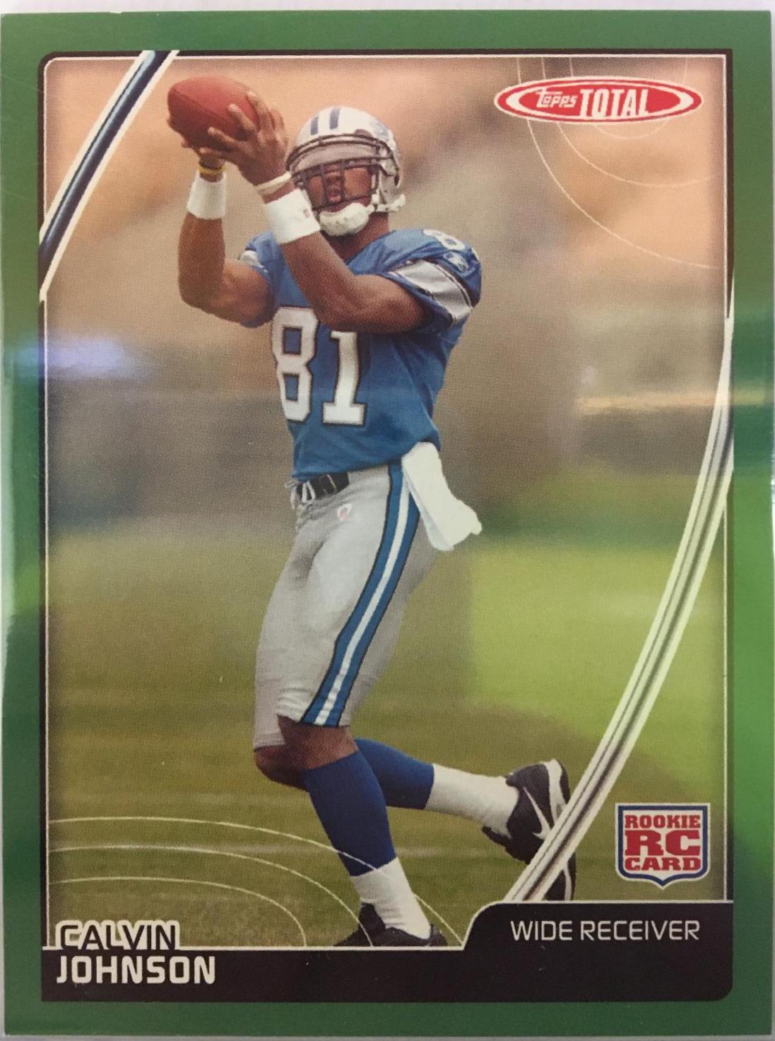 Calvin Johnson #475 Prices [Rookie] | 2007 Topps Total | Football Cards