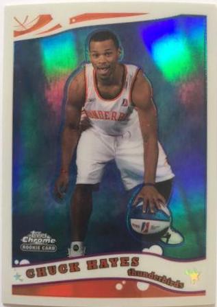 Chuck Hayes Refractor #273 Prices | 2005 Topps Chrome | Basketball Cards