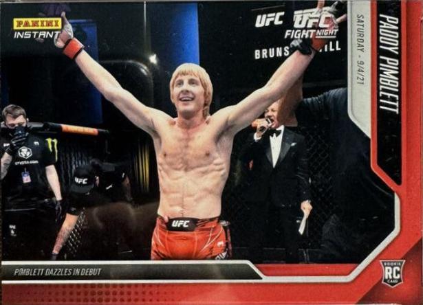 Paddy Pimblett #34 Prices | 2021 Panini Instant UFC | UFC Cards