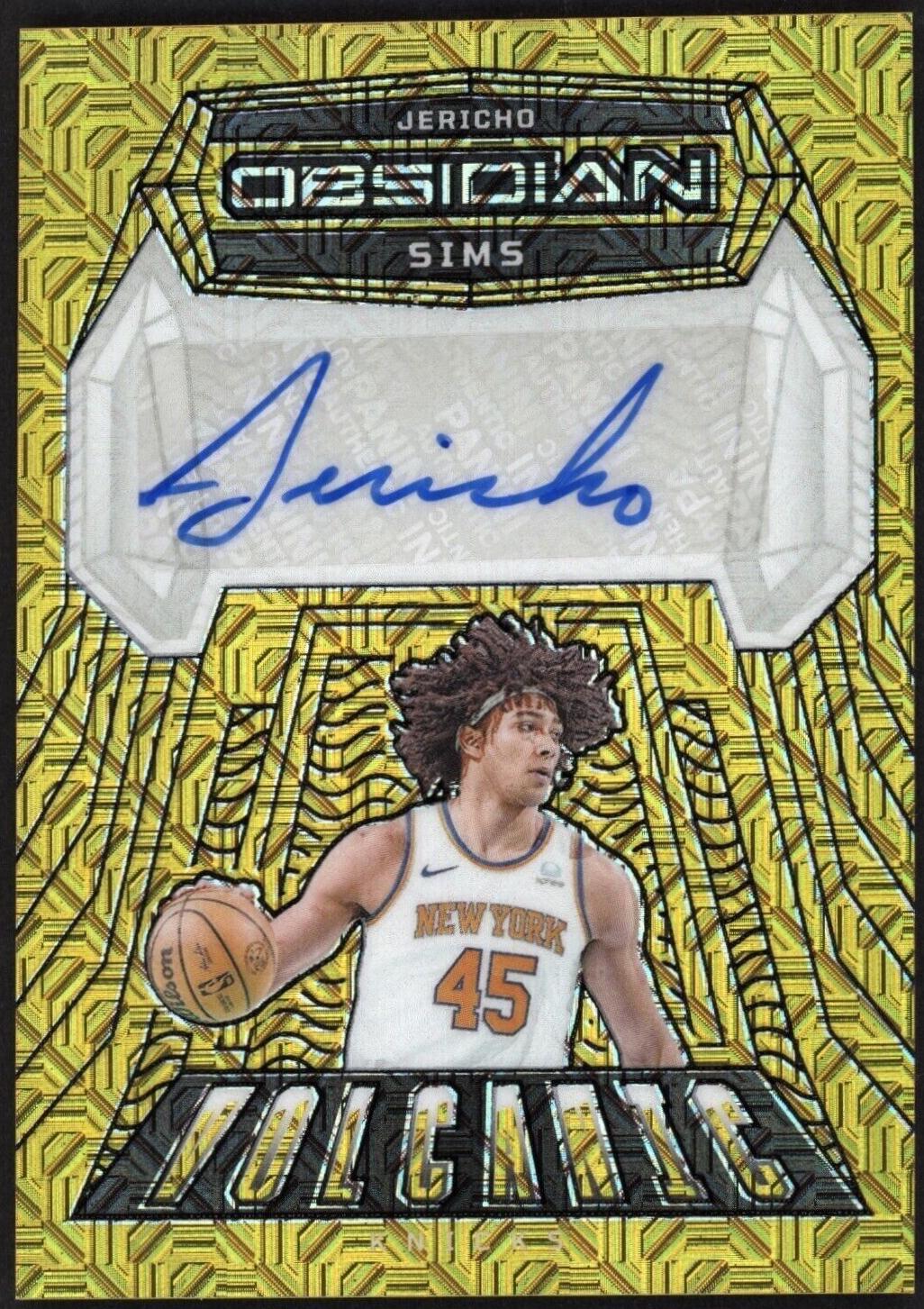 Jericho Sims [Gold Flood Electric Etch] #20 Preise | 2023 Panini ...